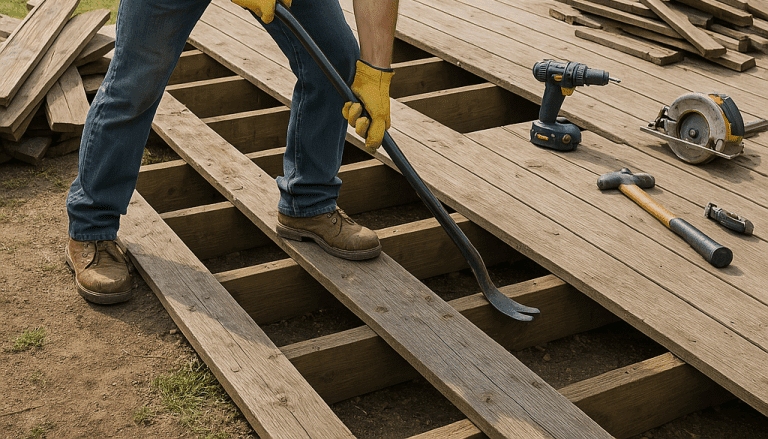 Deck Removal - Utah County Decks